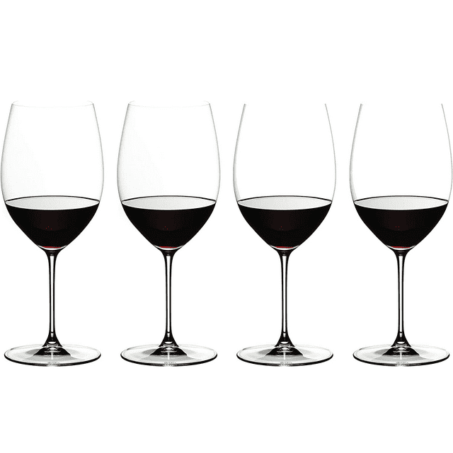 Riedel Wine Glasses for Merlot or Cabernet Drinkware Large Red Wine ...