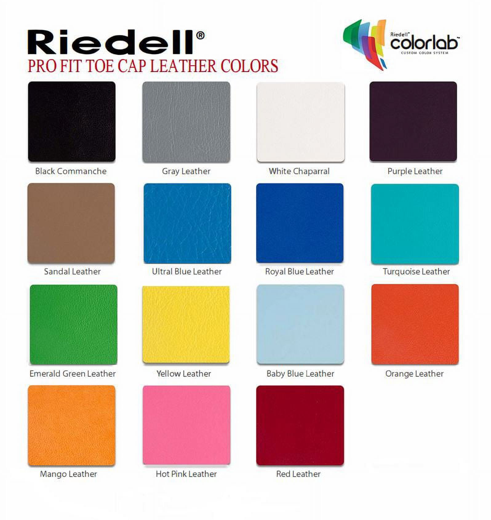 Riedell Pro Fit Leather Toe Caps - Walmart.com