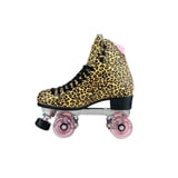 Riedell Quad Roller Skates - Jungle Leopard - Walmart.com