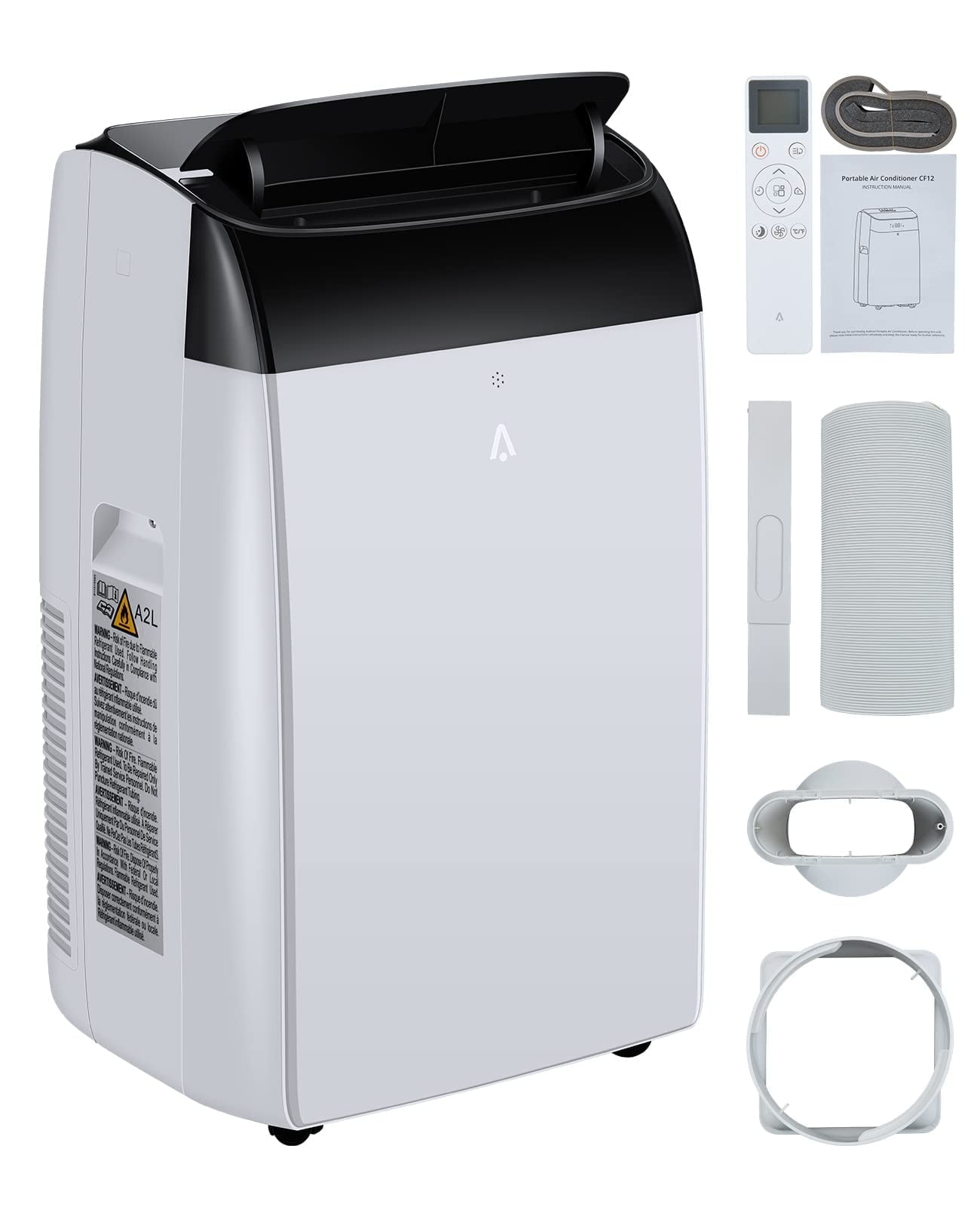 Riedhoff 14000 BTU 3-in-1 Portable AC Unit with Dehumidifier & Cooling ...