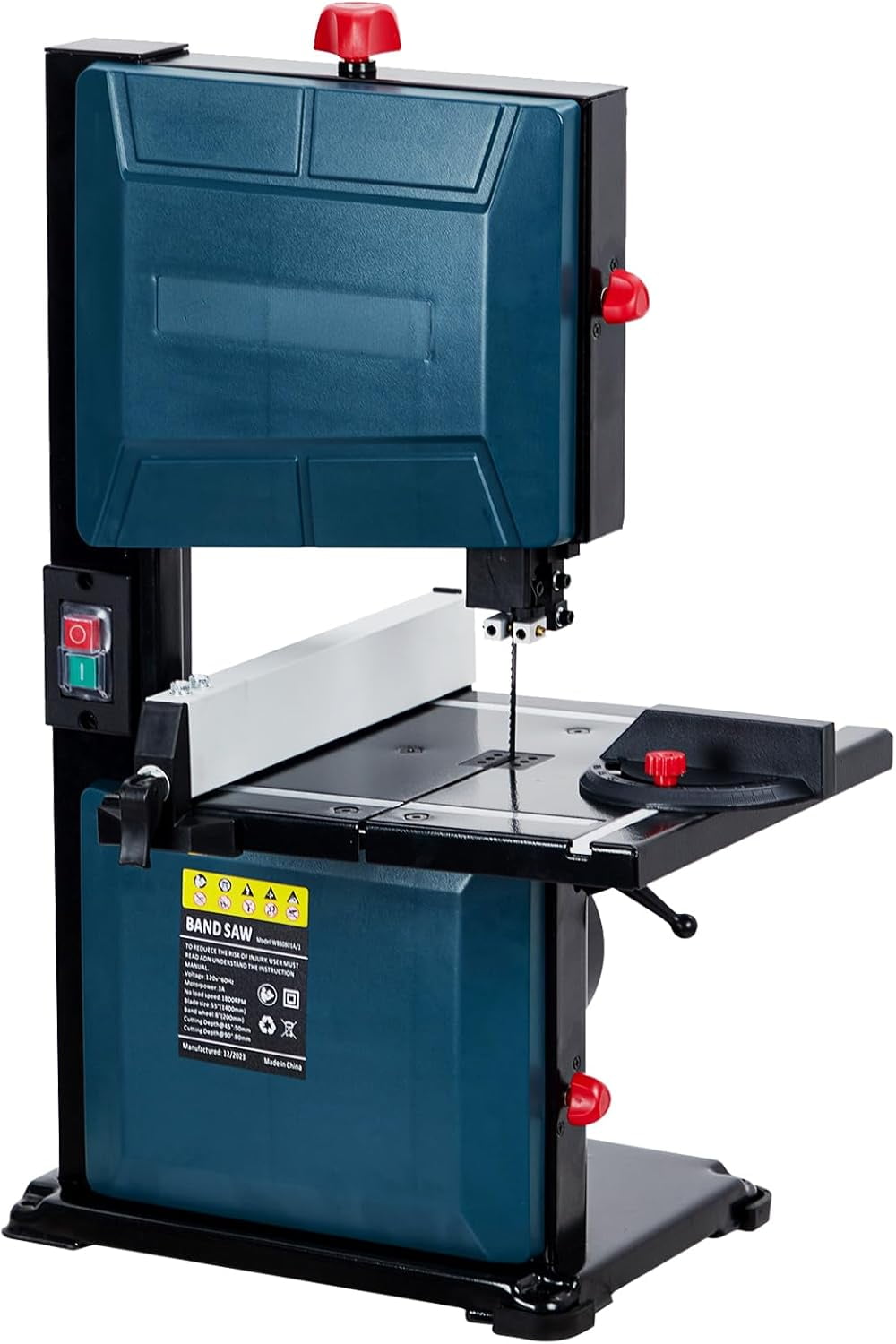 Riedhoff 8" Band Saw, 3A & 1800 RPM Copper Motor, 0-45 Tilting Range ...