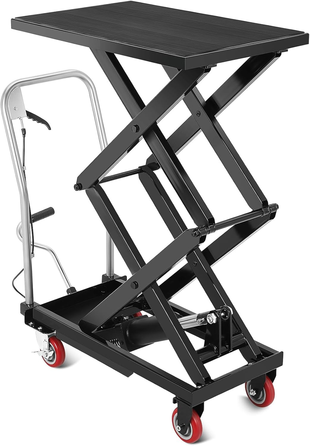 Riedhoff Scissor Lift Table Cart, 330 lbs Max, 50" Lifting Height ...