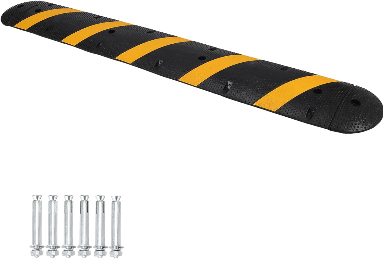 Riedhoff Speed Bumps for Driveway, 84" x 11.8", with 2 Channel Floor ...