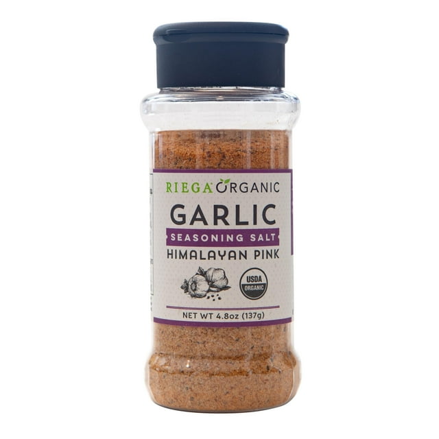 Riega Organic Garlic Seasoning Salt, 4.8 Oz - Walmart.com