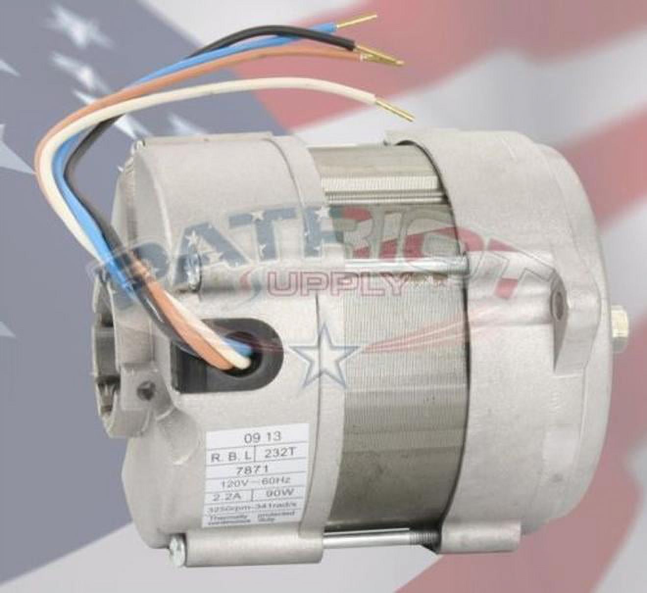 Riello 3005843 Oil Burner Motor 115V For 40 Series F3, F5, F10 BF3, BF5 ...