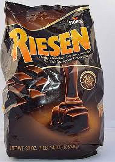 Riesen Caramel Confection Covered in Rich European Chocolate 30 oz ...