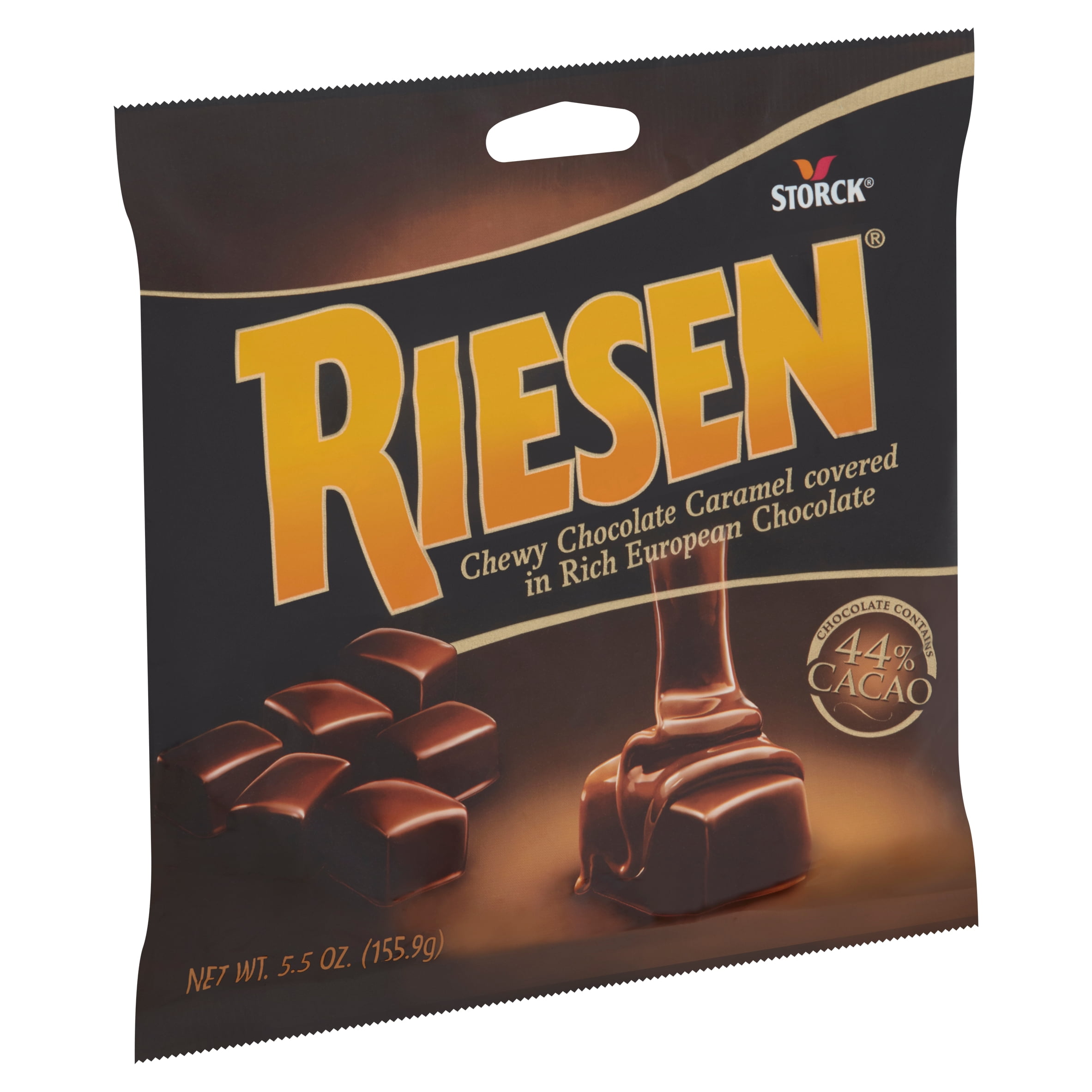 Riesen Chocolate Covered Chewy Caramel Candy, 5.5 oz - Walmart.com