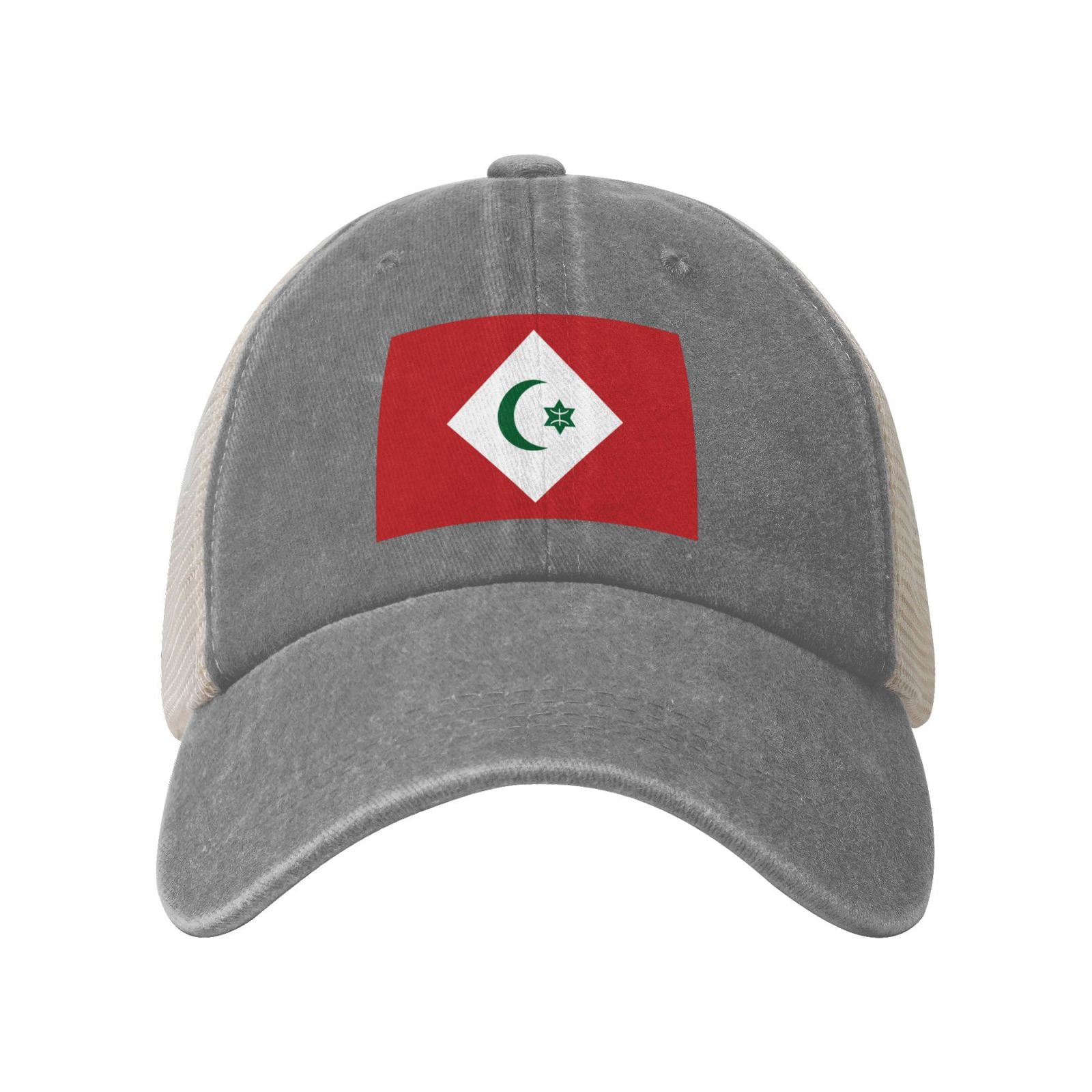 Rif Amazigh People Flag Unisex Cowboy Mesh Baseball Cap Adjustable ...