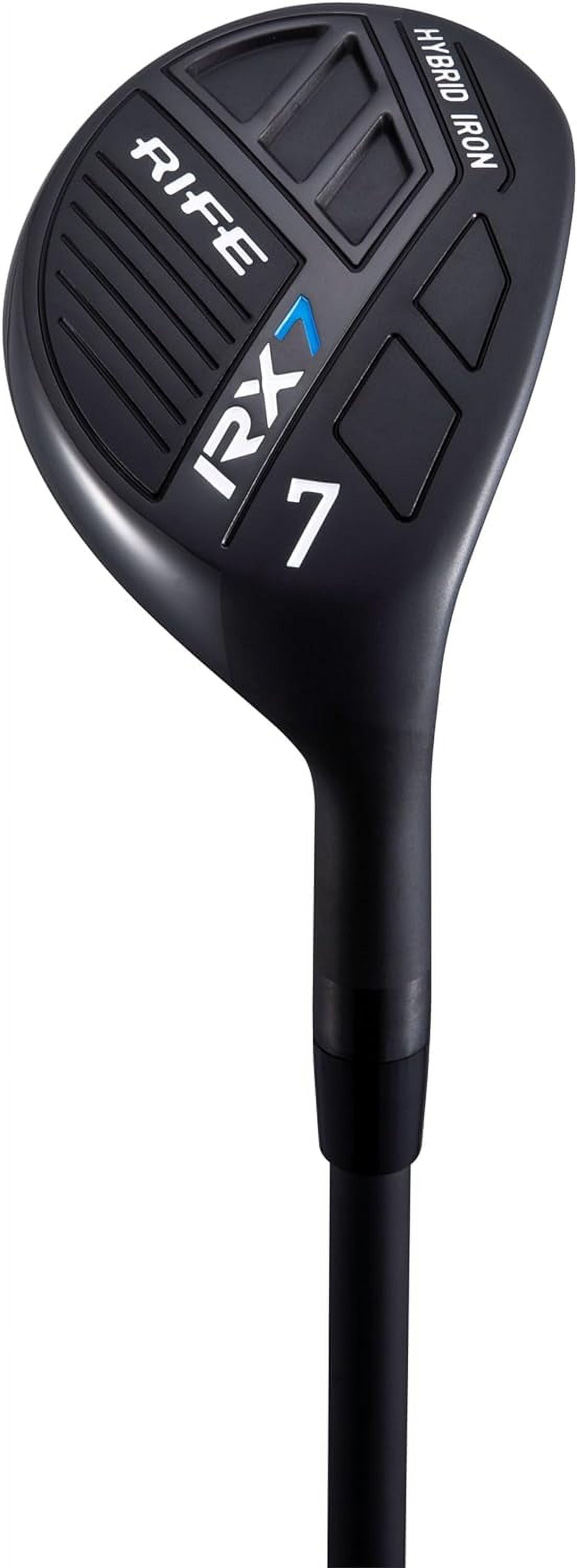 Rife Golf RX7 Regular Standard Graphite Hybrid Iron #7 Club - Walmart.com
