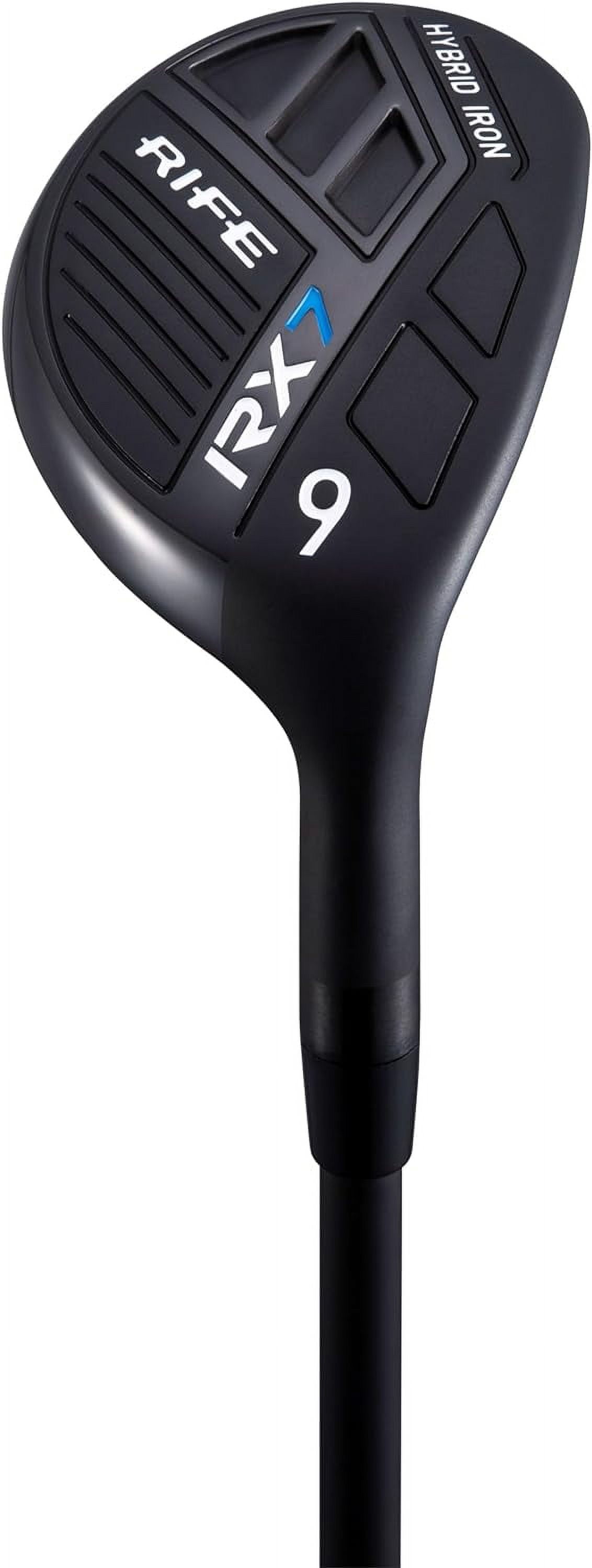 Rife Golf RX7 Senior Men's Standard Graphite Hybrid Iron #9 Club ...
