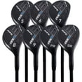 Rife Golf RX7 Senior Men's Standard Graphite Hybrid Iron Set #5-SW ...