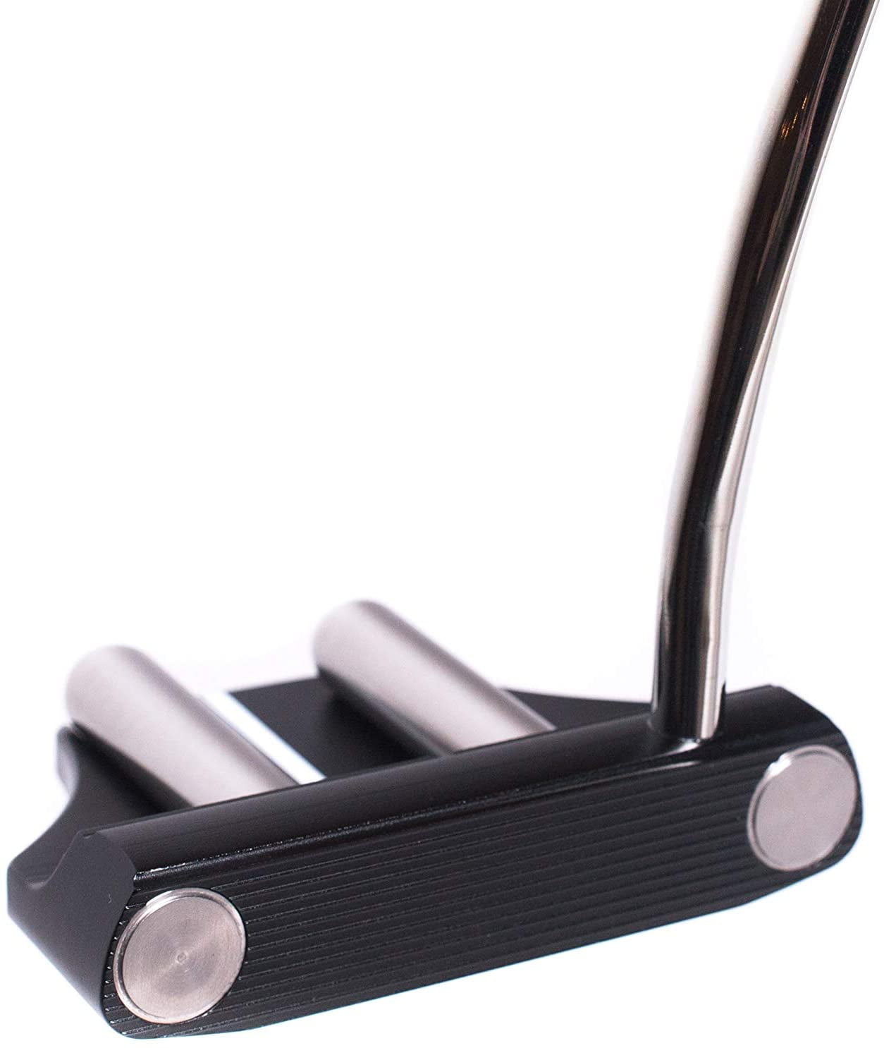 Rife Golf Right Handed Black Two Bar Mallet Putter Patented Roll Groove ...