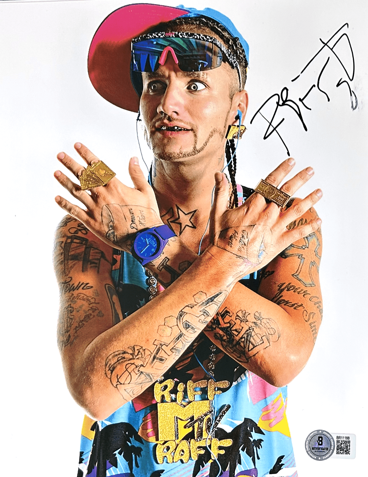 Riff Raff Signed Autograph 8x10 Beckett - Walmart.com