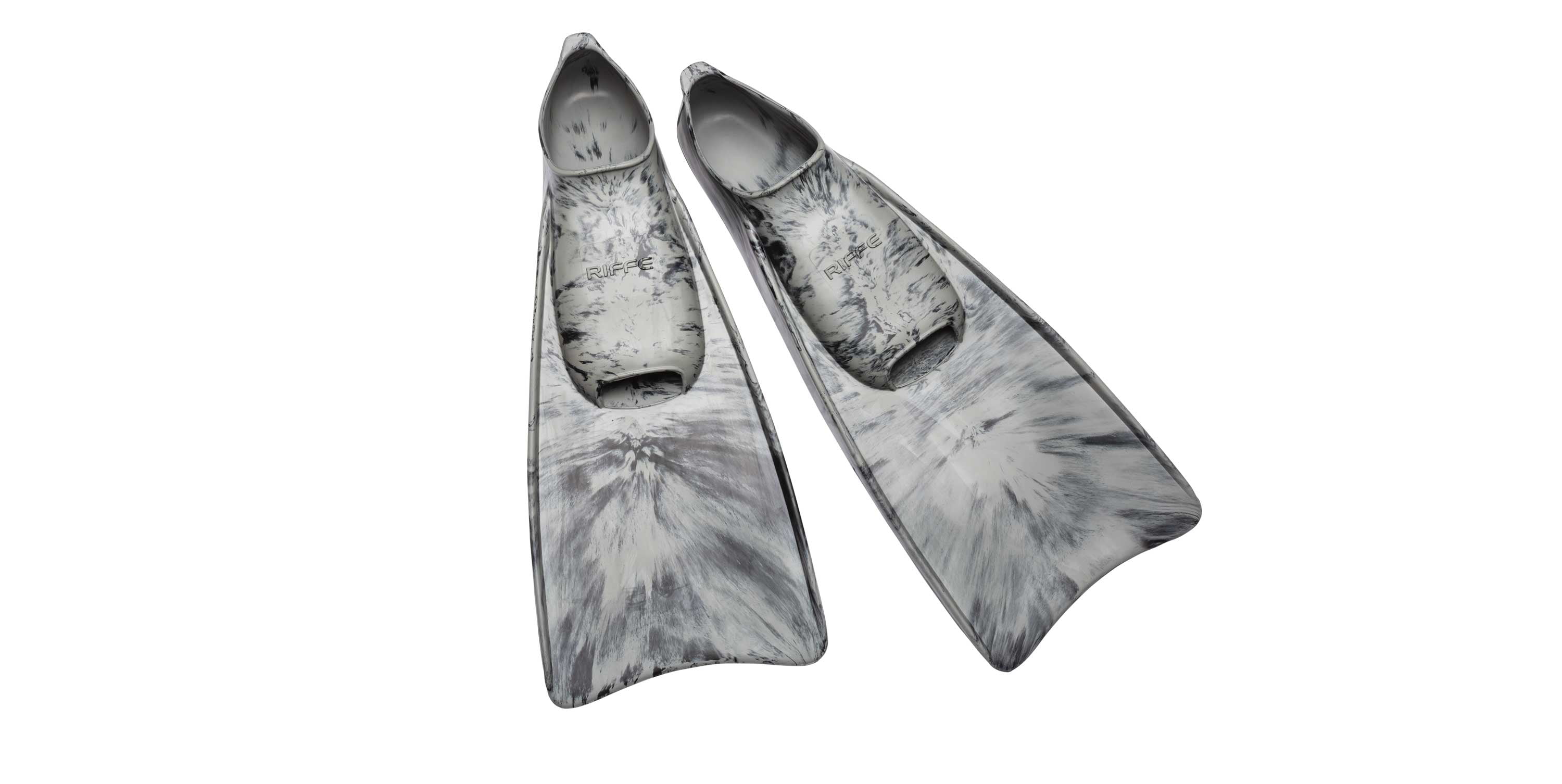 Riffe Kicks Rubber Swim Fins (Storm Grey, 43/44 (10-11)) - Walmart.com
