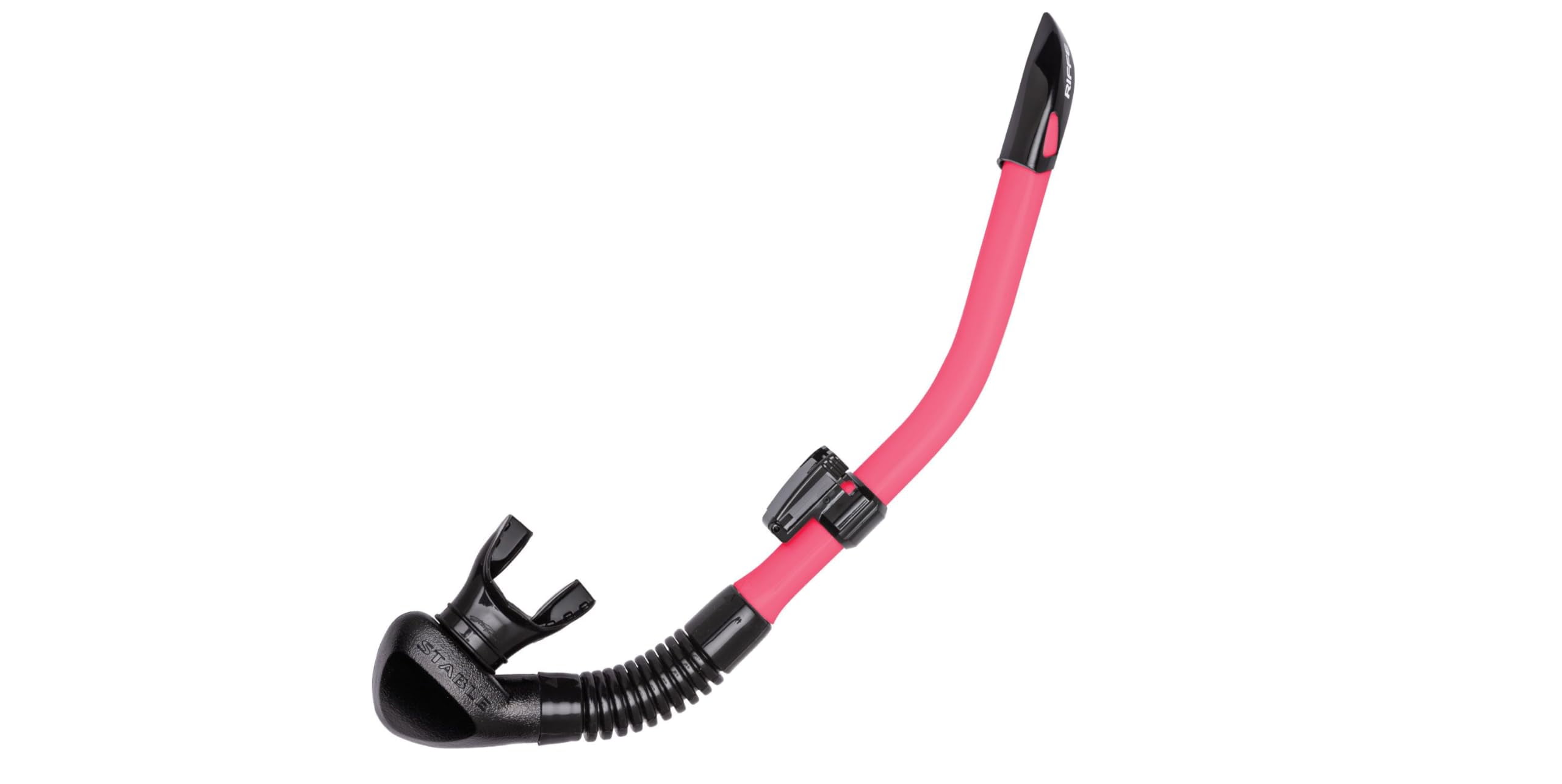 Riffe Stable Scuba Diving and Snorkeling Snorkel (Bubble Pink ...