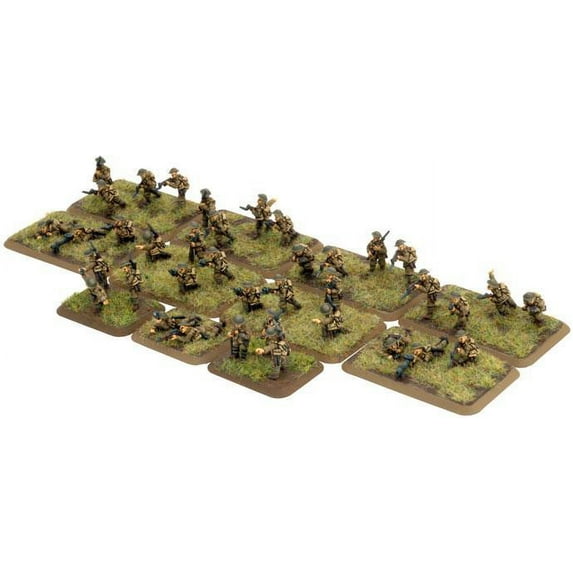 Battlefront Miniatures Flames of War Rifle Platoon British Miniatures ...