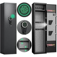 Omethey 4-5 Fireproof Gun Safe, Digital Shotgun Safe for Home, Long Gun ...