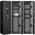 Riflevault 5 Gun Safe, Quick Access Digital Gun Safe for Shotguns and ...