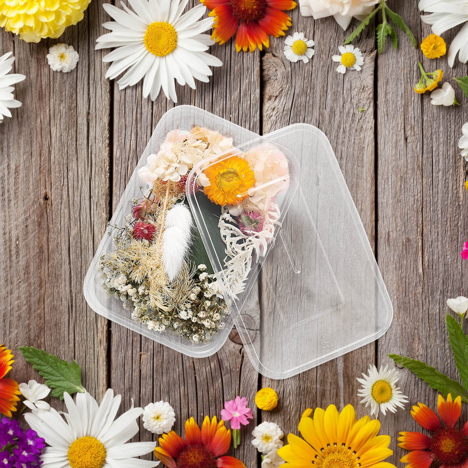Riforla 1 Box Real Dried Flower Resin Fillings Expoxy Flower for Epoxy ...