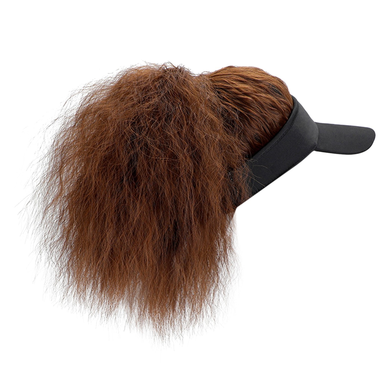 Riforla Baseball Cap with Hair Extensions Synthetic Hair Wig Baseball ...