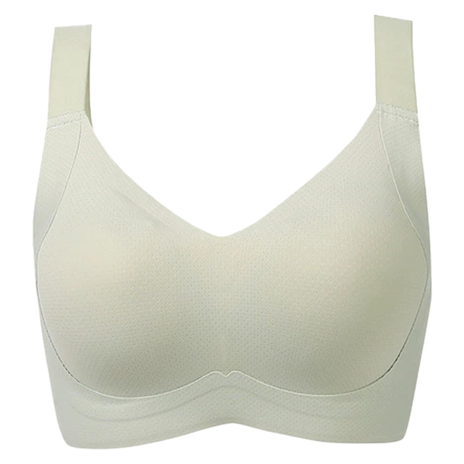 Riforla Plus Size Bra Without Underwire Thin Bra Without and Sag ...