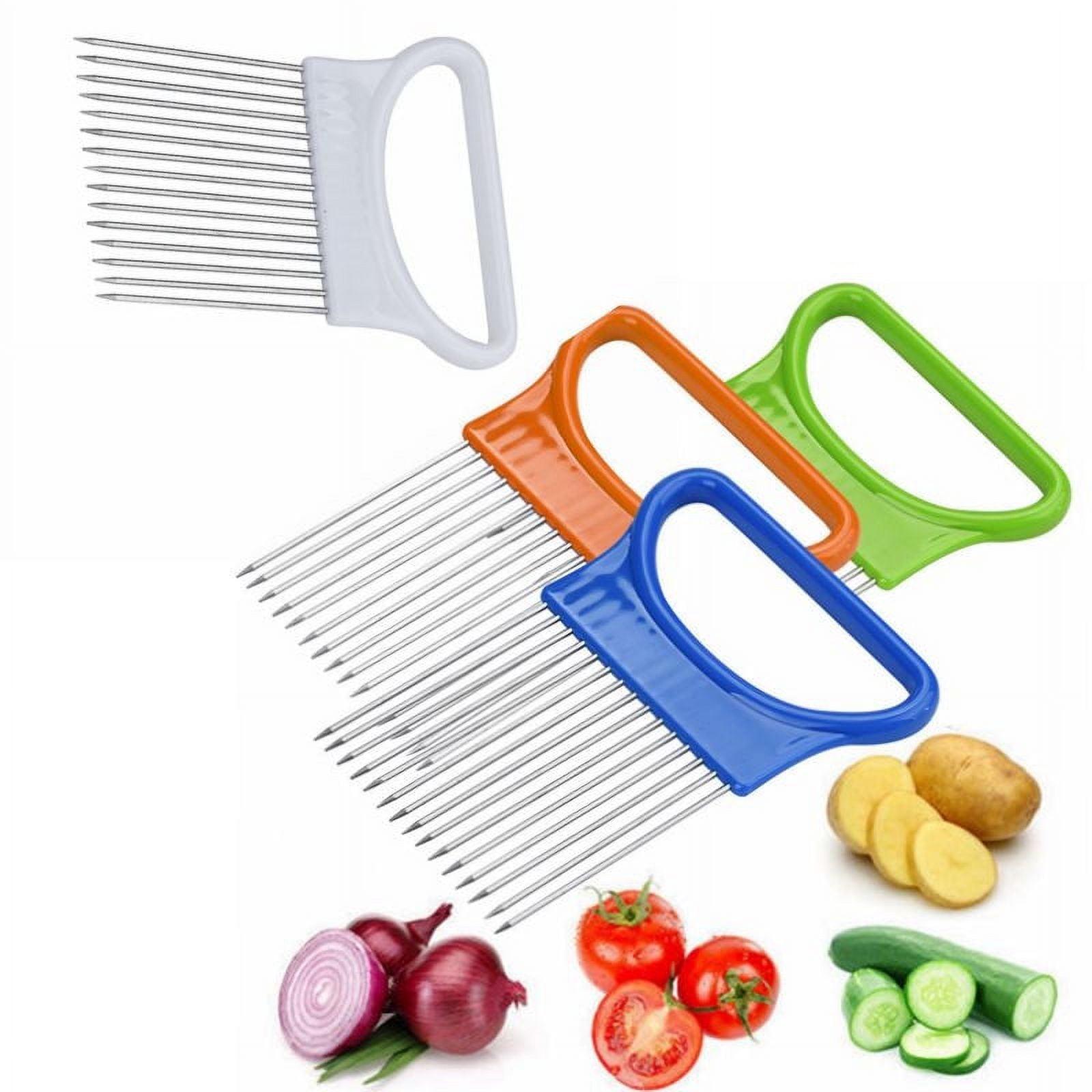 Riforla Tomato Onion Vegetables Slicer Cutting Aid Holder Guide Slicing ...
