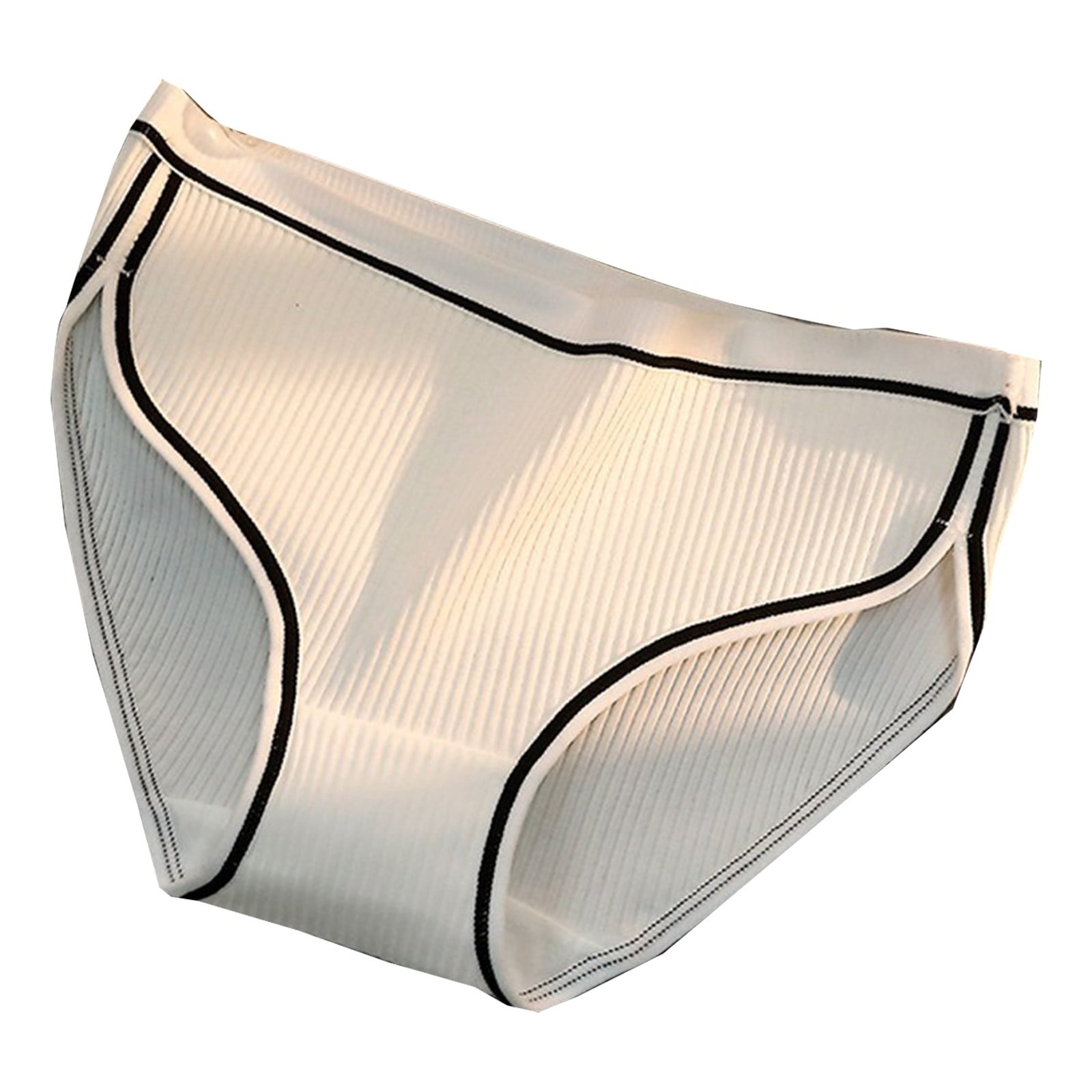 Riforla Womens Panties Briefs Women's Threaded Threaded Mid Rise ...