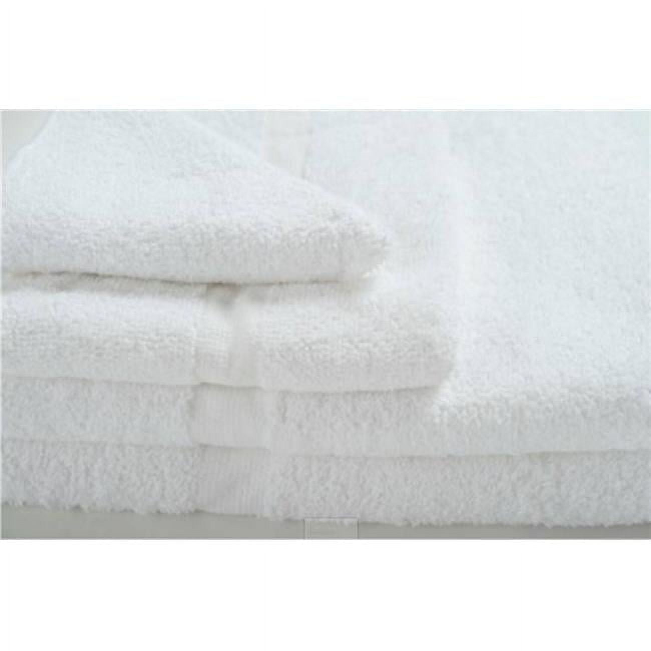 Rifz GOG163030012 GOG Collection Cotton Blend Hand Towels, White - Pack ...