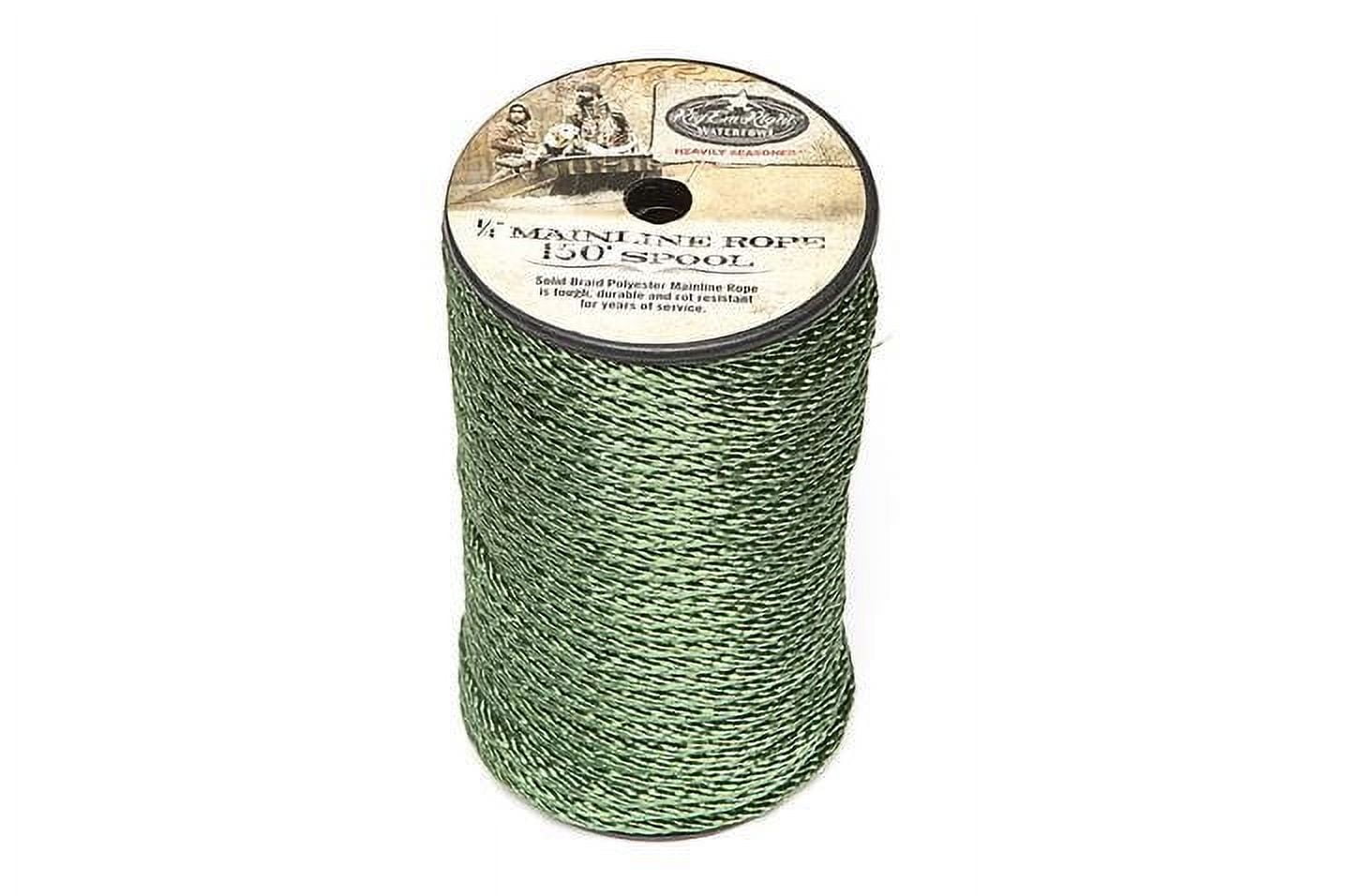 Rig'Em Right 1/4" Mainline Decoy Rope 150' - Walmart.com