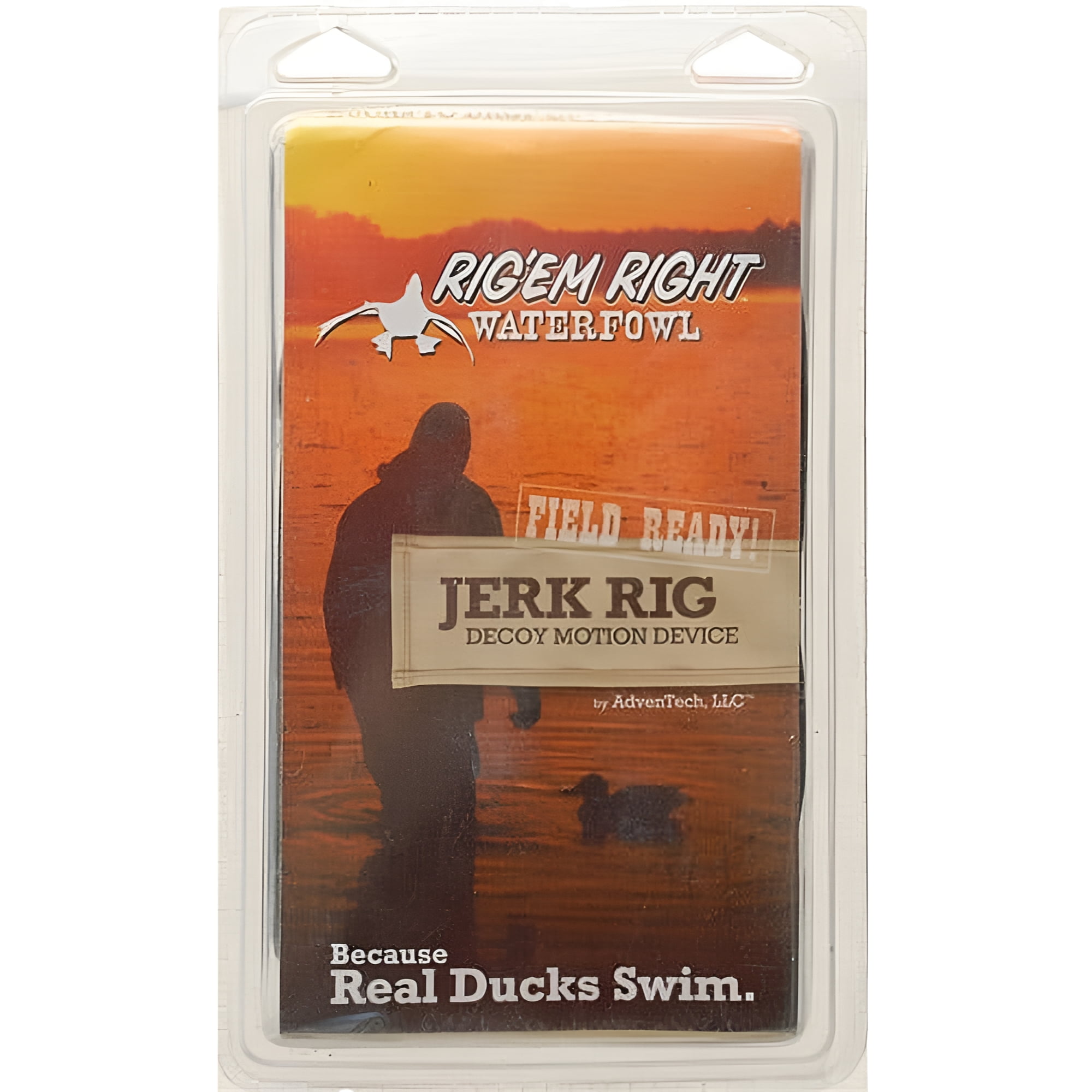 Rig Em Right Pocket-Sized Duck Decoy Jerk Rig with Miniature Anchor ...