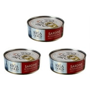 Riga Gold Smoked Sprats, 5.6 oz, (Pack of 12) - Walmart.com