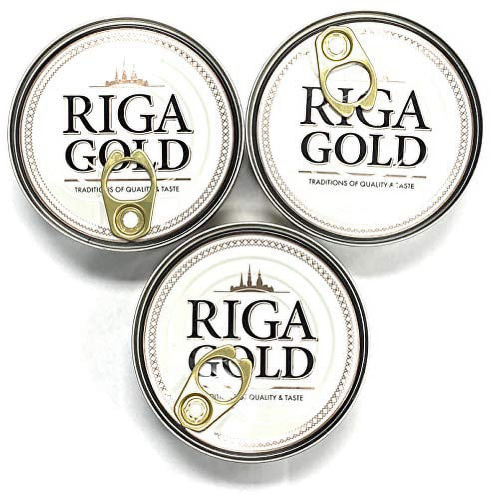 Riga Gold Smoked Sprats in Oil 5.64 oz pack of 3 from Europe - Walmart.com