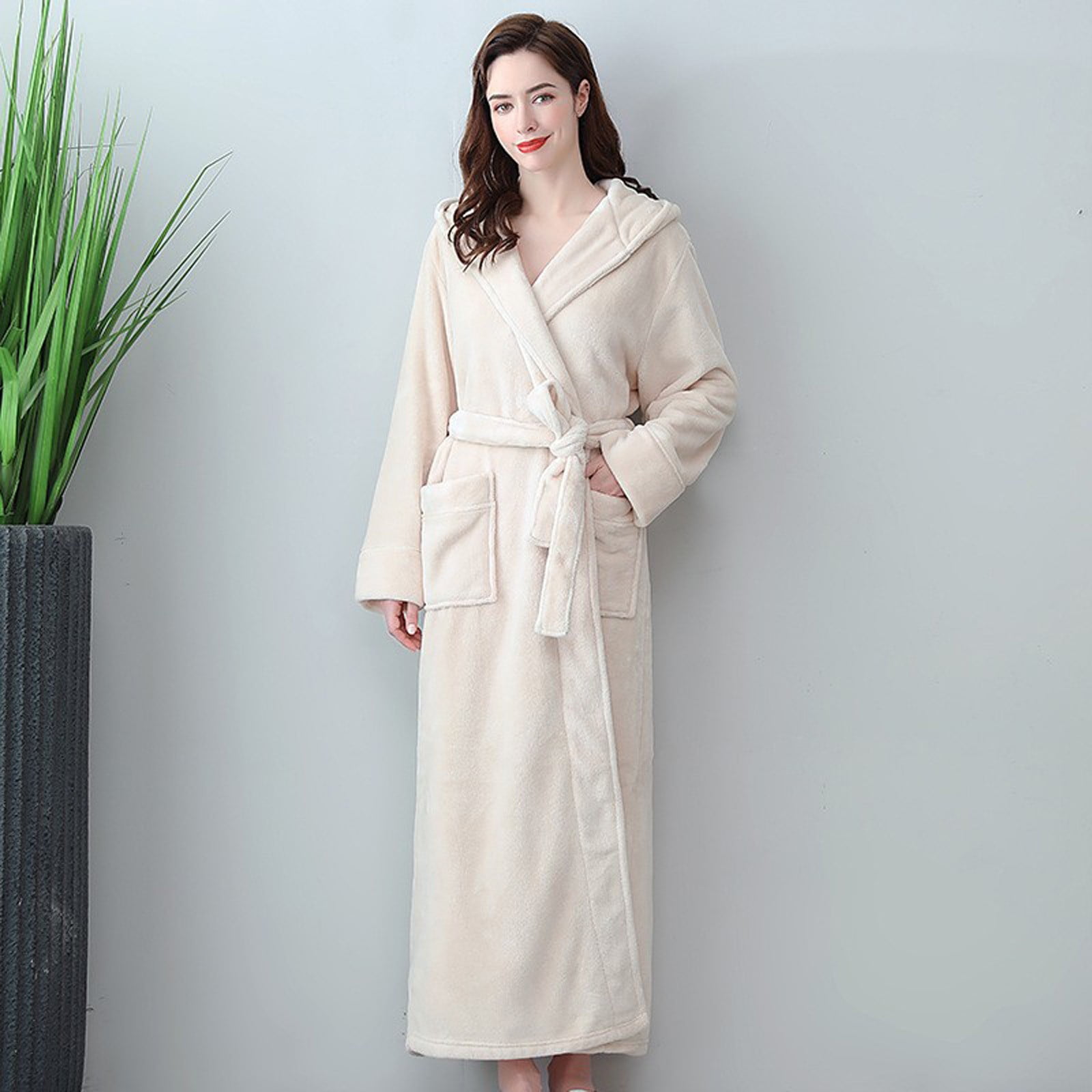 Rigardu Hot Sale!! 2025 Trendy Robes for Women Women's Long Hooded ...