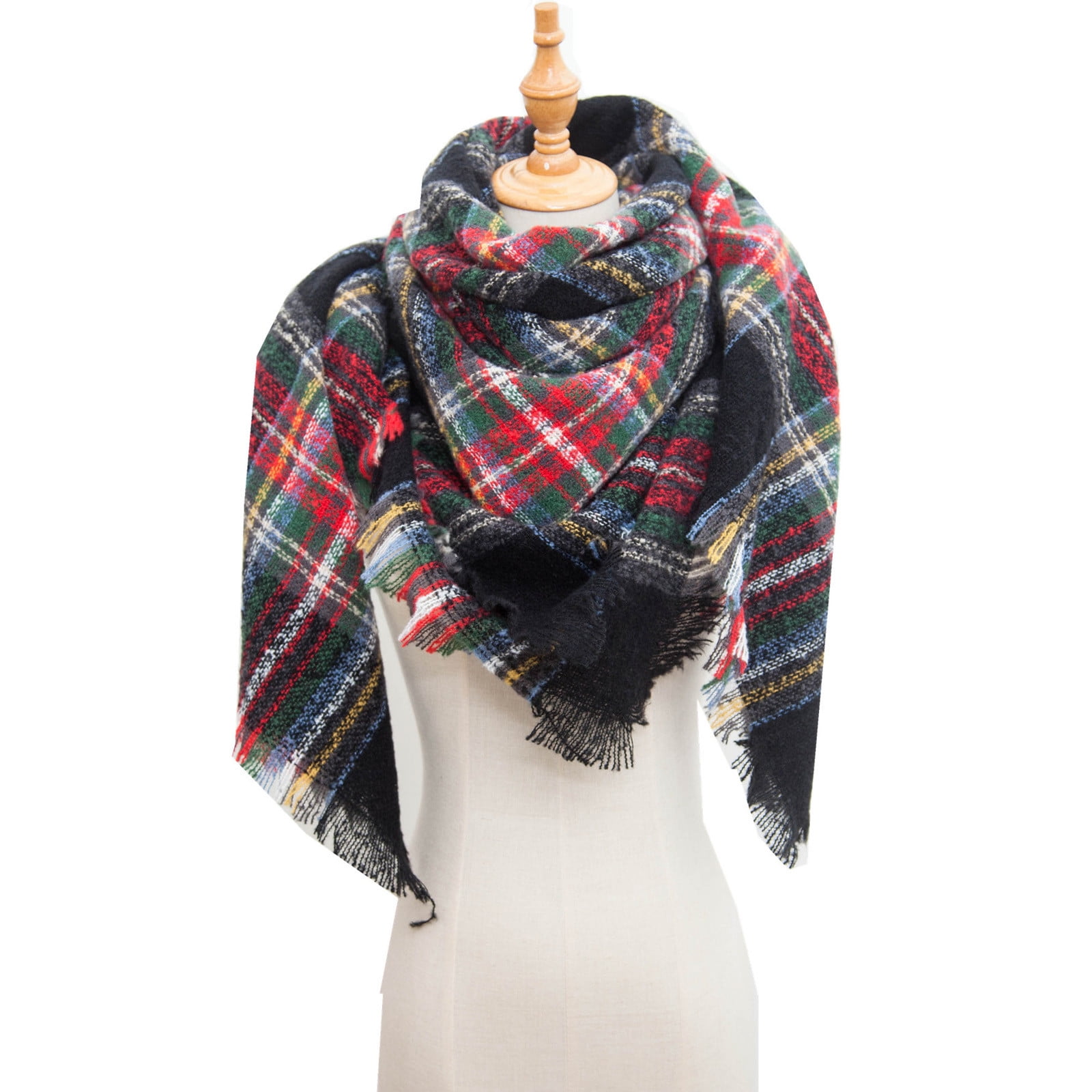 Rigardu Plaid Scarf for Women Fall Winter Scarf for Women Women Fall ...