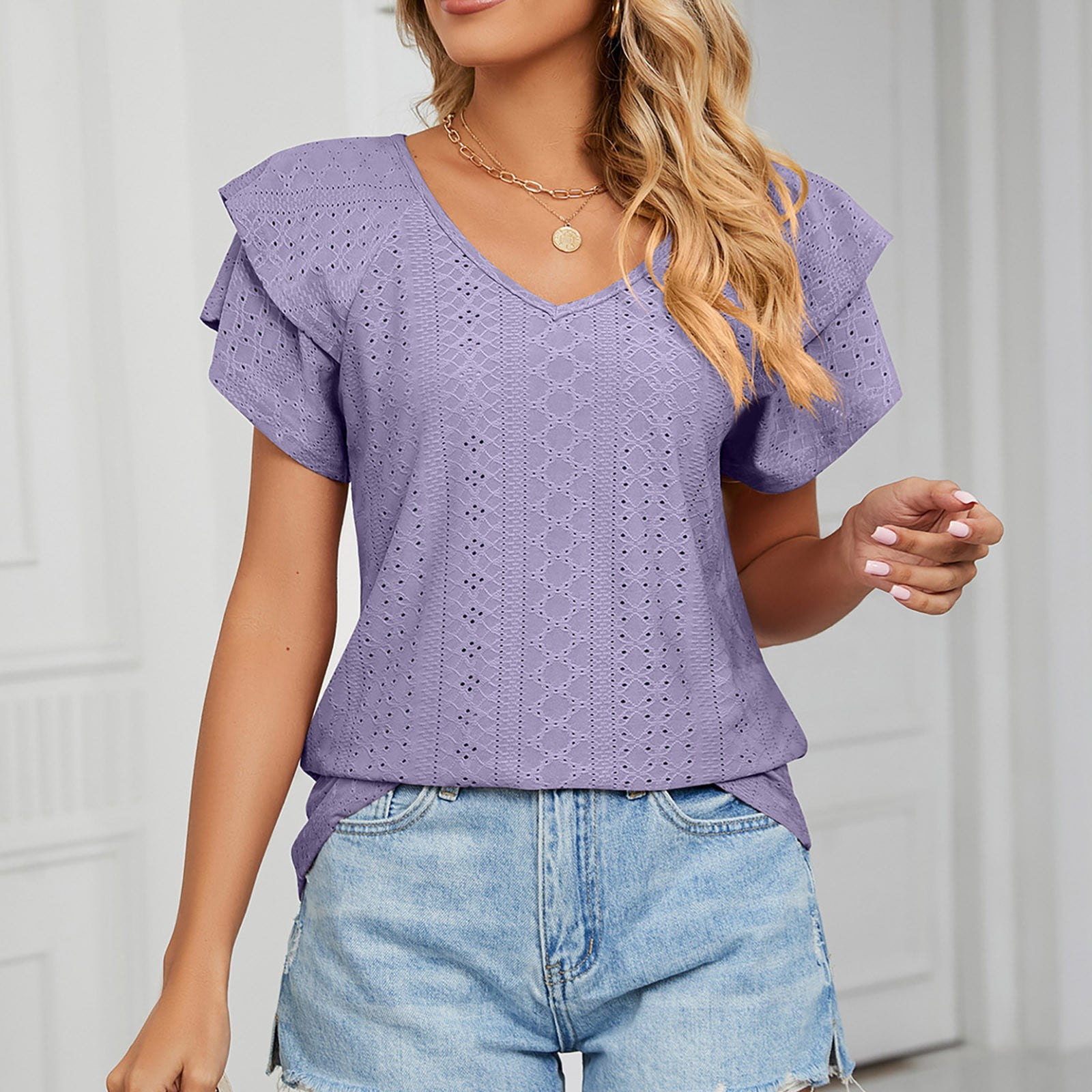 Rigardu Shirts For Women Womens Tops Ts For Women Spring And Summer