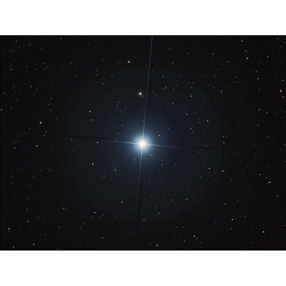 Rigel is the brightest star in the constellation Orion Poster Print ...