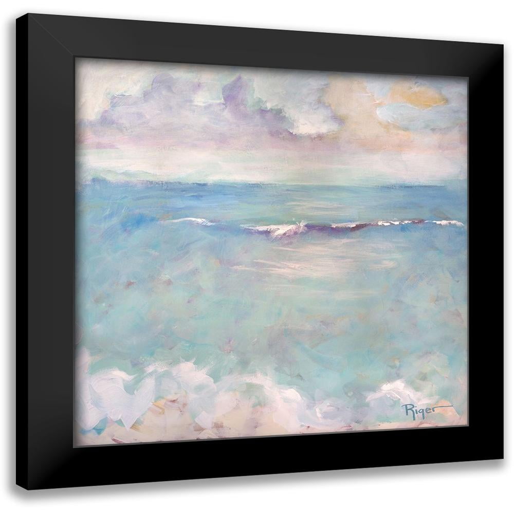 Riger, Sue 20x20 Black Modern Framed Museum Art Print Titled - A Day at ...