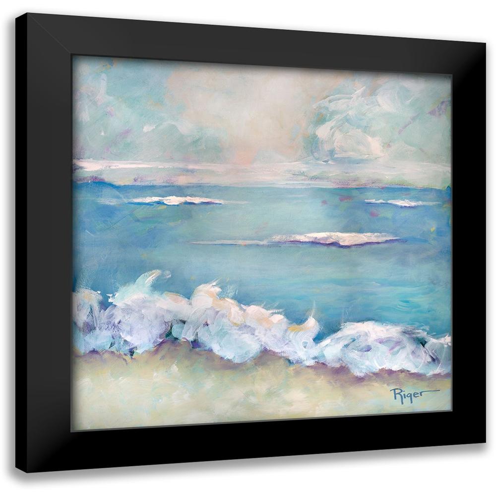 Riger, Sue 20x20 Black Modern Framed Museum Art Print Titled - A Day at ...