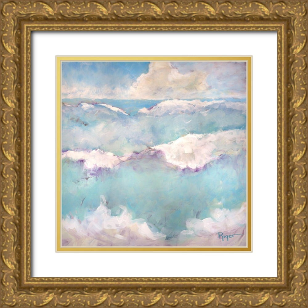 Riger, Sue 20x20 Gold Ornate Wood Framed with Double Matting Museum Art ...