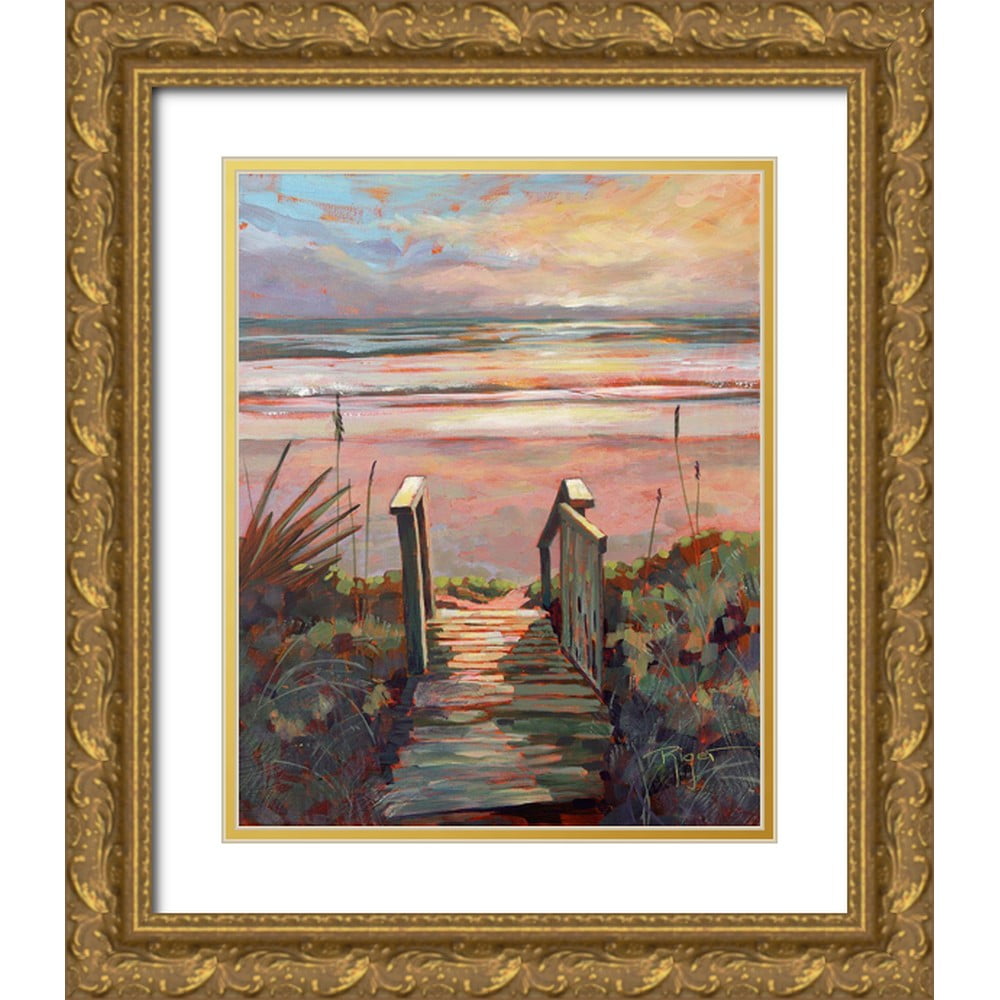 Riger, Sue 26x32 Gold Ornate Wood Framed with Double Matting Museum Art ...