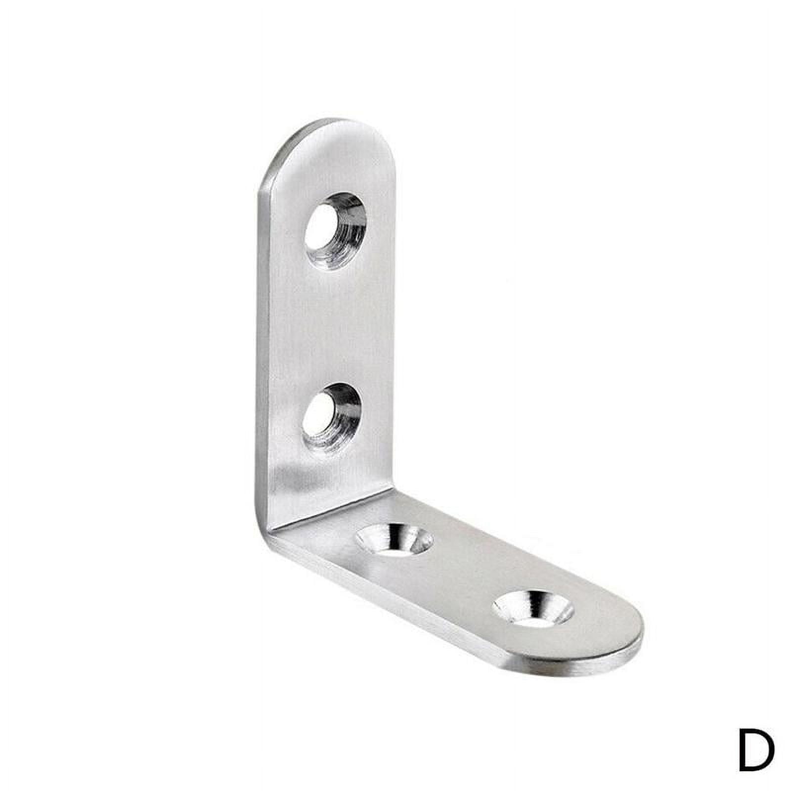 Right Angle Bracket Corner Brace Steel Joint Furniture L Shap F5H3 ...