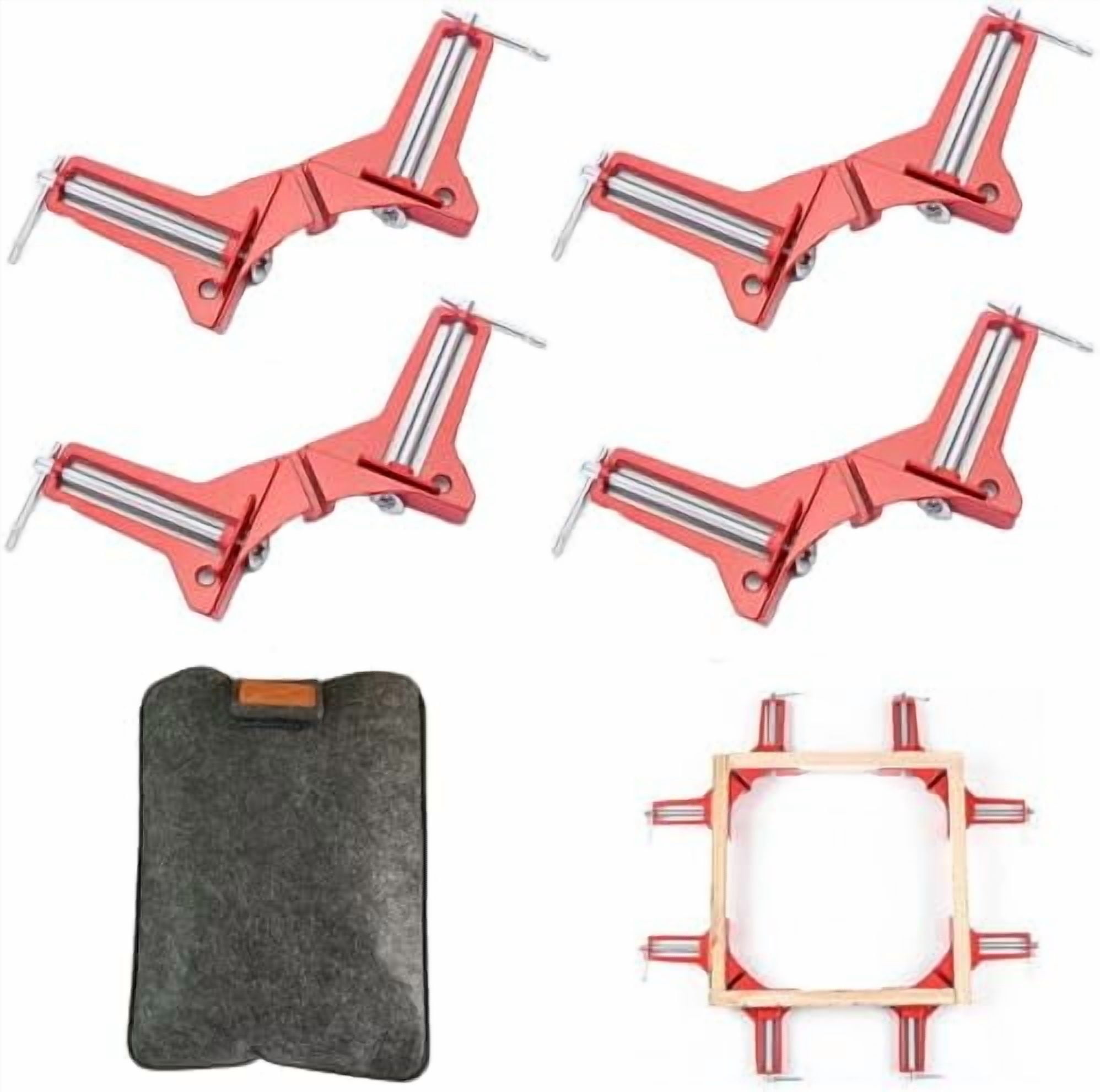 Right Angle Clamp, 90 Degrees Corner Clamp, Picture Frame Holder, Glass ...