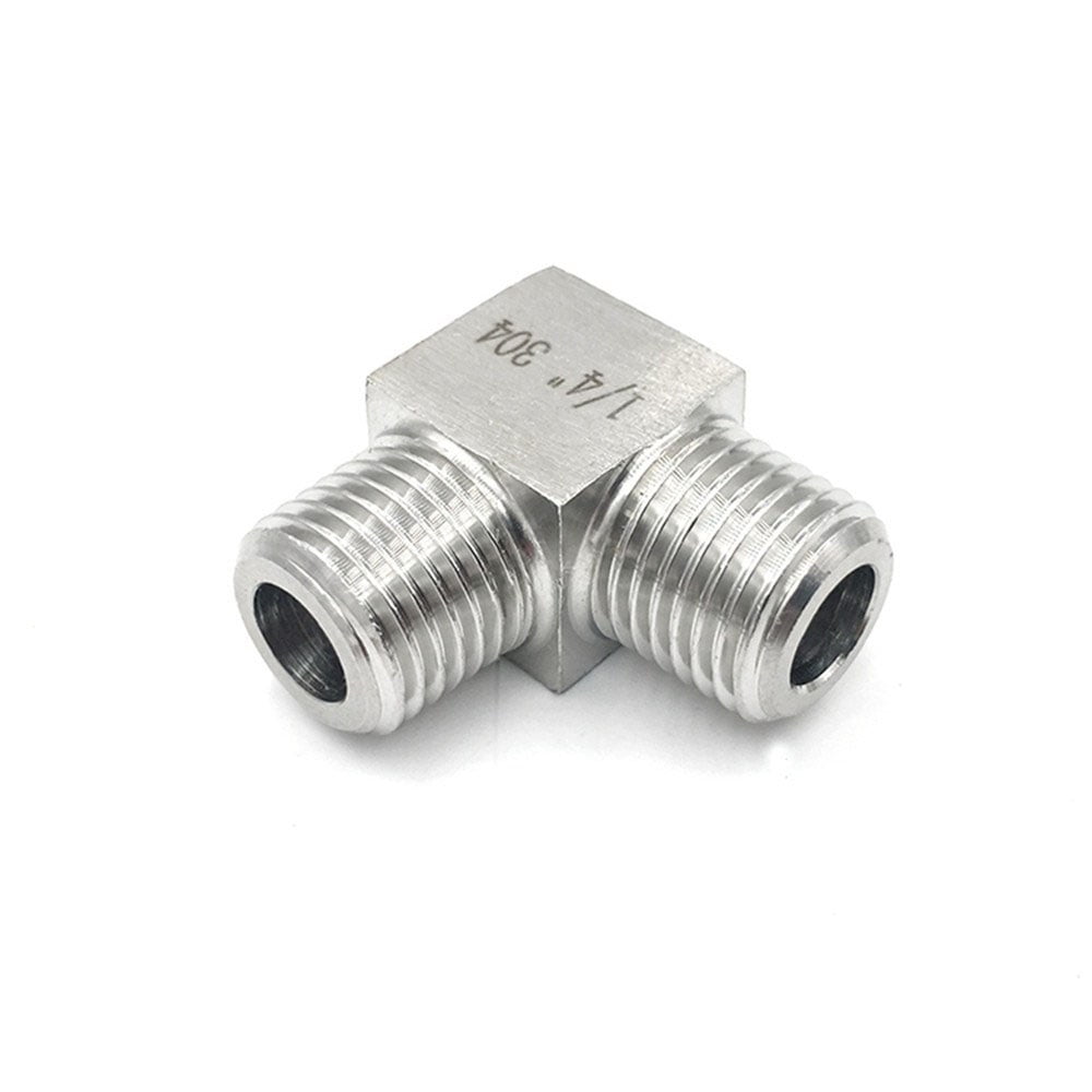 Right Angle Conversion High Pressure 1/8" 1/4" 3/8" 1/2" NPT Male 90 ...