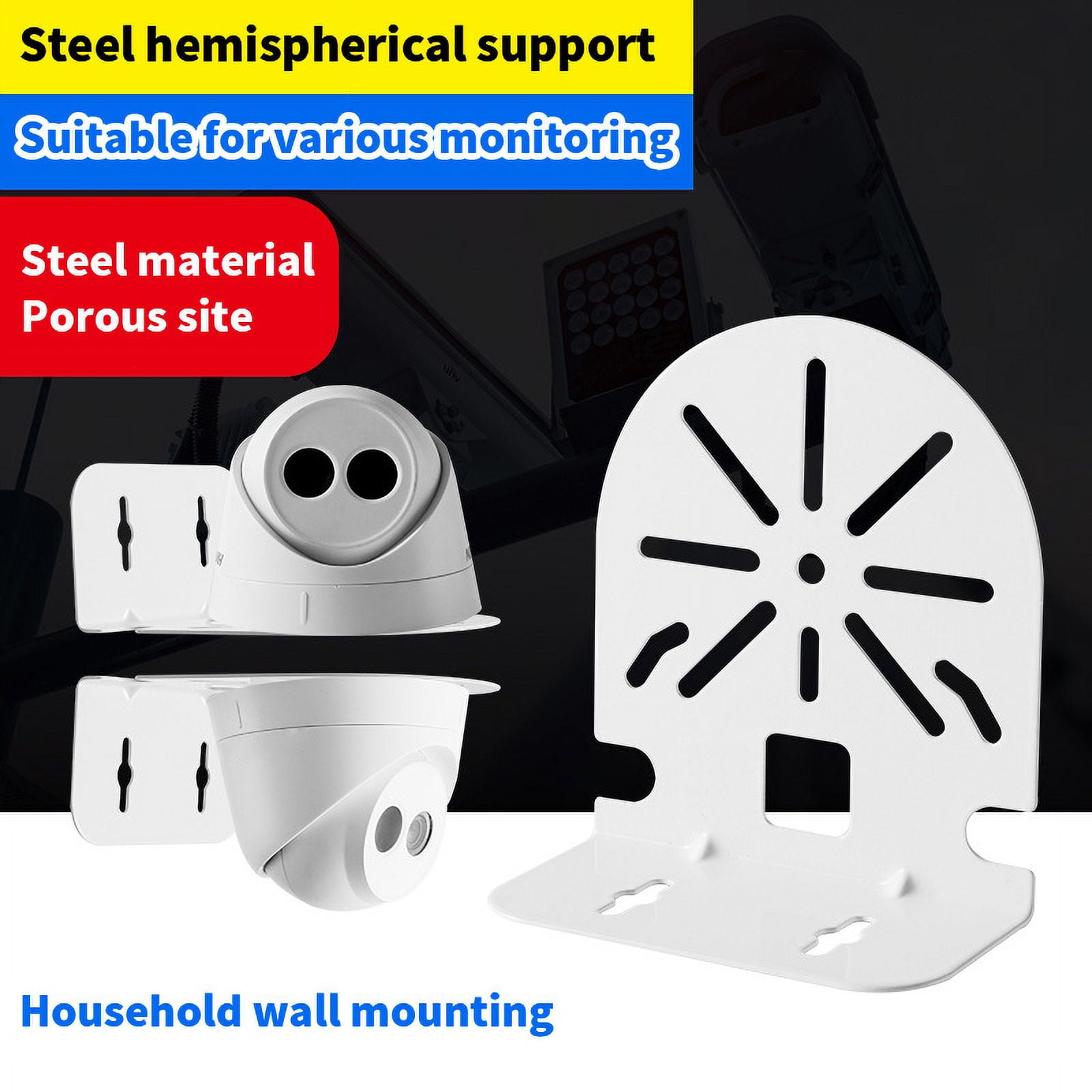 Right Angle Household Ceiling Hanging Hemispherical Camera Holder Wall ...