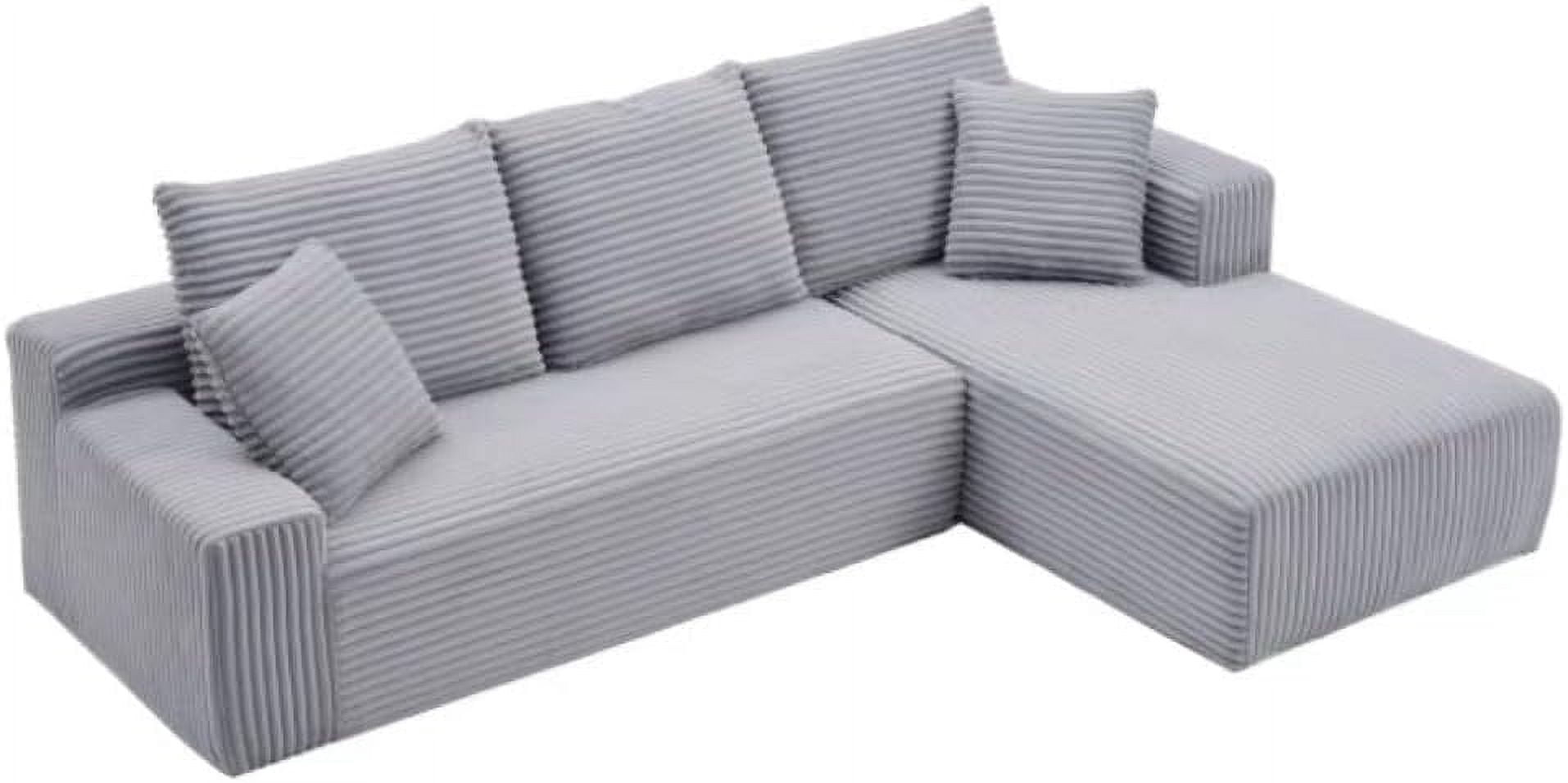 Right Angle Modern Compressed Furniture Sectional Sofa Compression ...