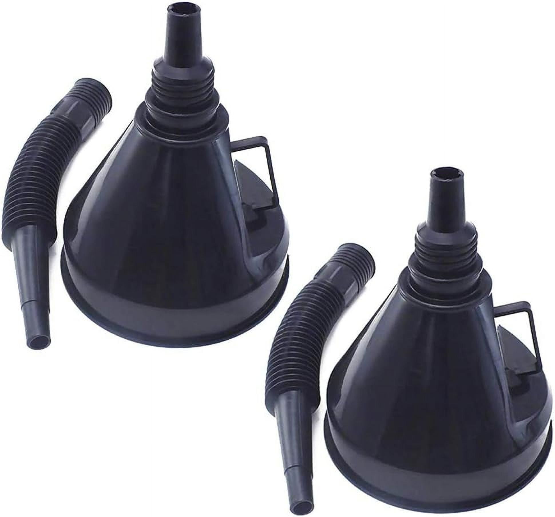 Right Angle Offset Auto Funnel, Hard Reinforced Plastic 2 In 1 Design ...