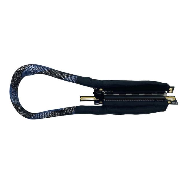 Right Angle PCIE 5.0 X16 Graphics Card Extension Cable Efficient ...