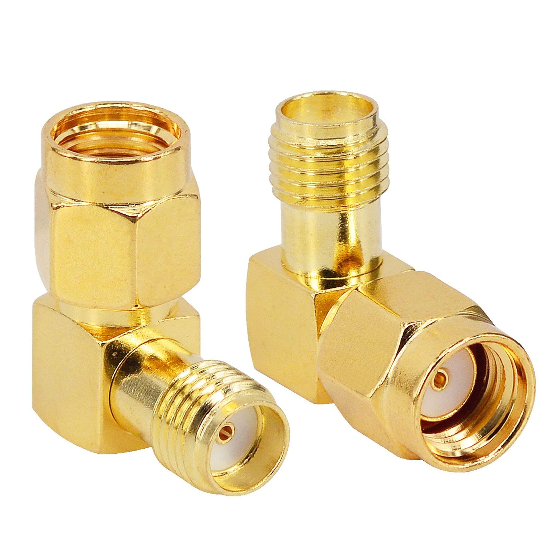 Right Angle RP-SMA Connector Set for FPV Antennas and Radios - Walmart.com
