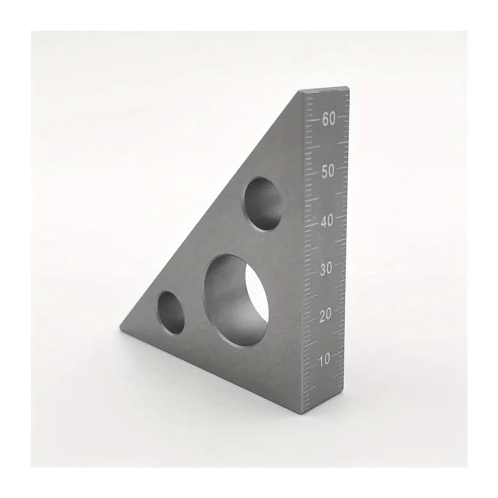 Right Angle Ruler, 45 N 90 Degree Aluminum Alloy with Both Imperial and Metric Scales ,Unique ...