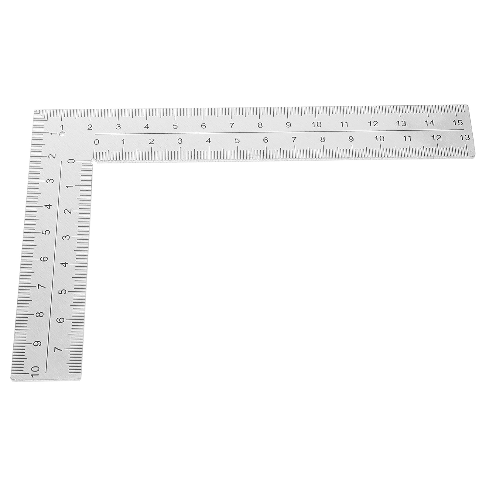 Right Angle Ruler Stainless Steel L Shape Ruler 90 Degree Square Tool ...